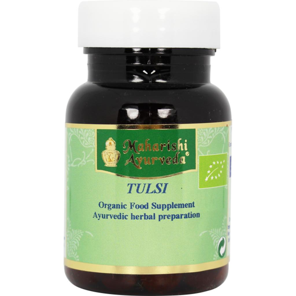 Organic Tulsi Tablets, 60 tabs | Ayurveda Shop